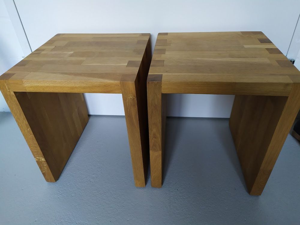 Hocker Eiche massiv (Gebraucht) in Dietikon für CHF 61 – nur Abholung auf Ricardo kaufen