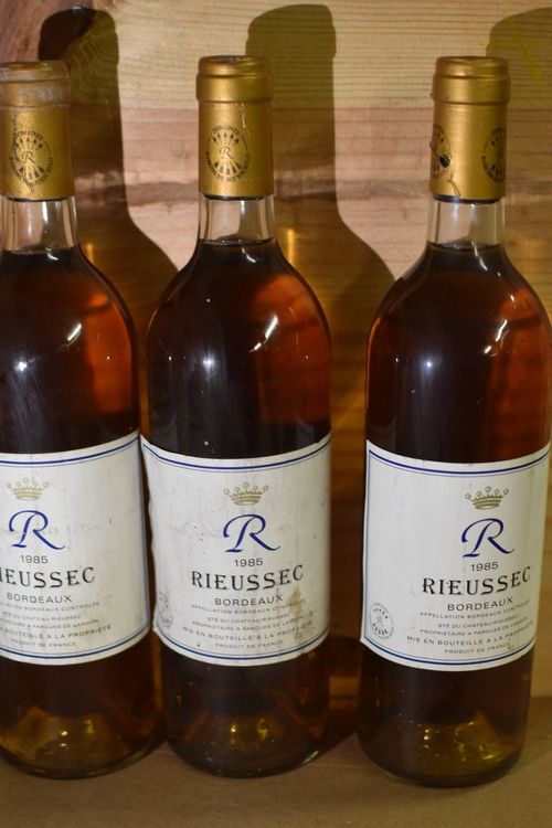 3 Flaschen R de Rieussec 1985 | Acheter sur Ricardo
