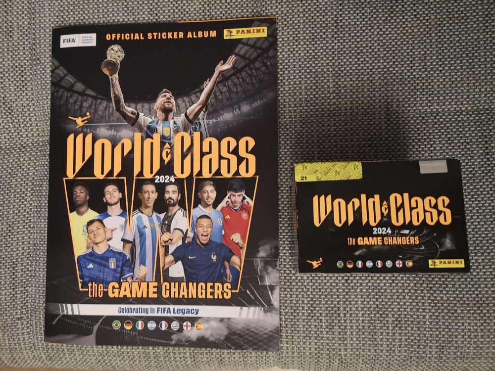 Panini Album World Class 2024 + Box (Neu und originalverpackt) in ...