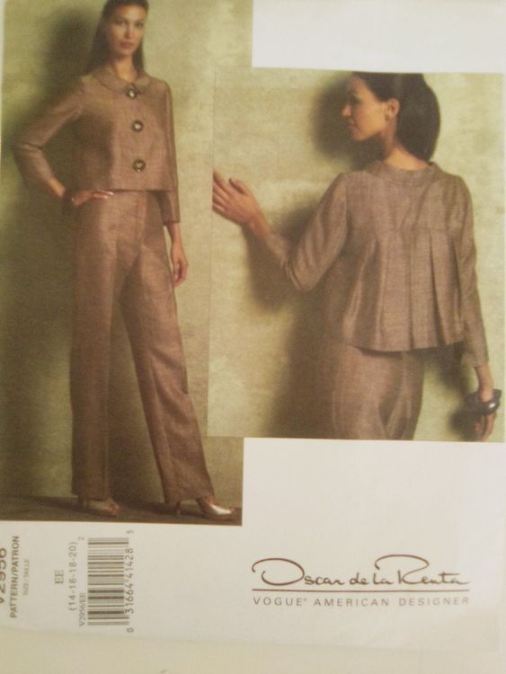 Schnittmuster Vogue 2956 (Neu und originalverpackt) in Beringen für CHF ...