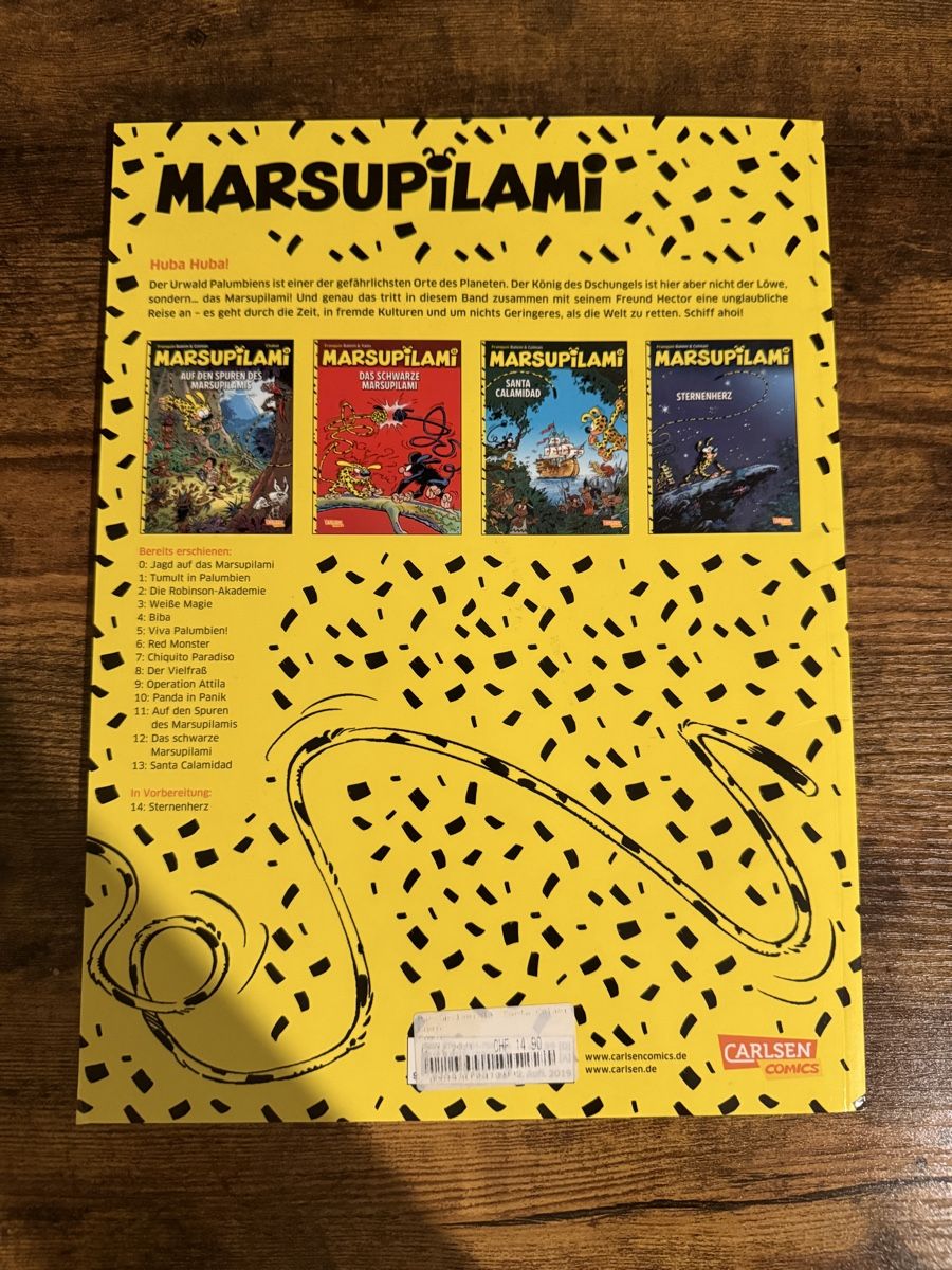 Marsupilami Comic (Gebraucht) in Allschwil für CHF 9.95 – mit Lieferung ...
