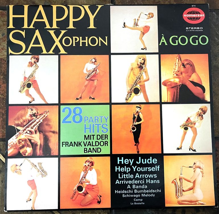 Frank Valdor Band: Happy Saxophon A Go Go [Vinyl] (Gebraucht) in ...