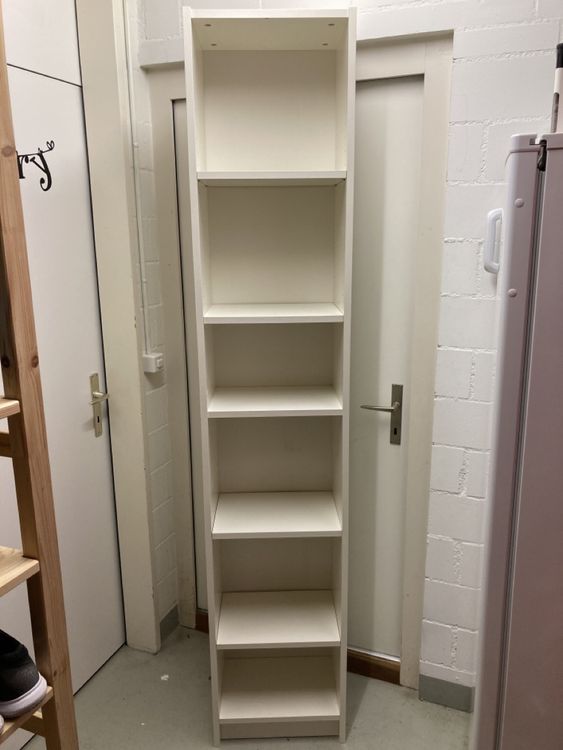 Billy Regal / Büchergestell schmal, Ikea, 40x28x202 cm weiss | Kaufen ...