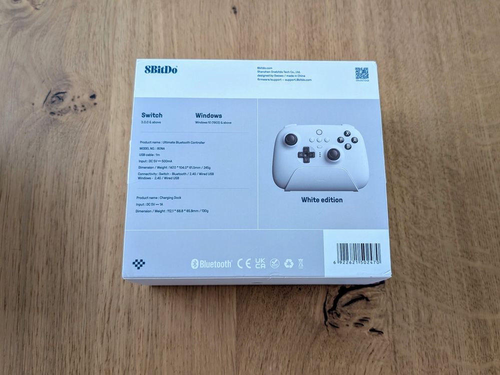 8bitdo Ultimate Weiss Mit Original Case Kaufen Auf Ricardo
