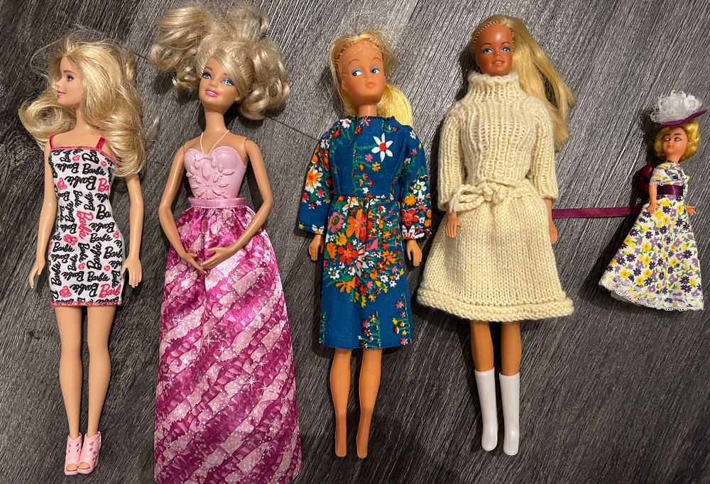 Lot de 5 poupées Barbie vintage- 5 Barbie Puppen (D'occasion) à Athenaz ...