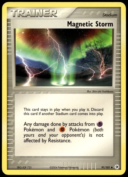 Magnetic Storm 91/101 Pokémon EX Hidden Legends (Neu (gemäss ...