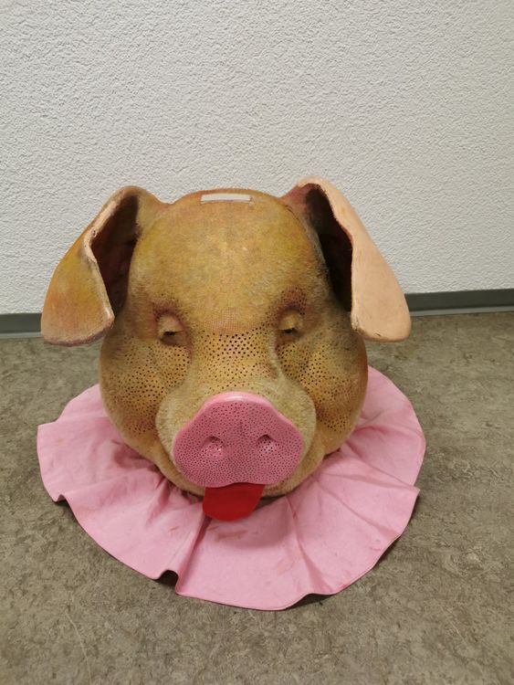 Fasnacht Kostüm Maske Schwein Sau gross 45cm | Acheter sur Ricardo