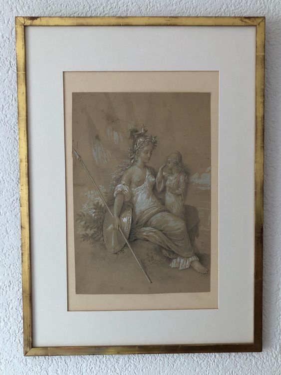 JACQUES-LOUIS DAVID 1748-1825 Paris/Brüssel BEDEUTENDES WERK (Gebraucht ...