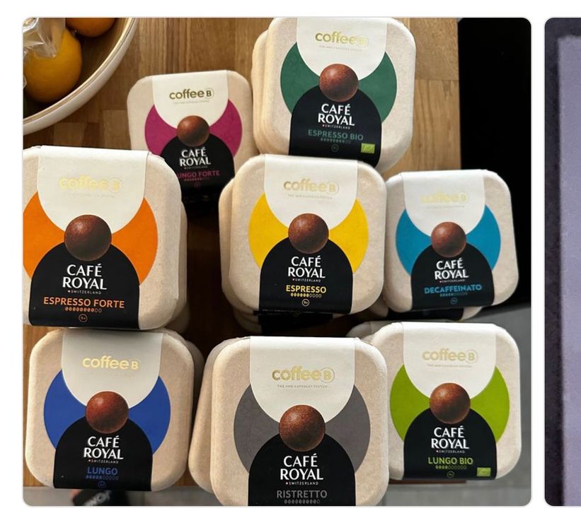 Coffee B in 9 verschiedene Sorten (Neu und originalverpackt) in ...