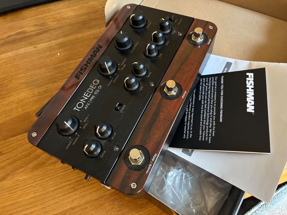 Fishman PRO-TONE DEQ Akustik Preamp EQ/afx/DI /Originalbox (Gebraucht ...