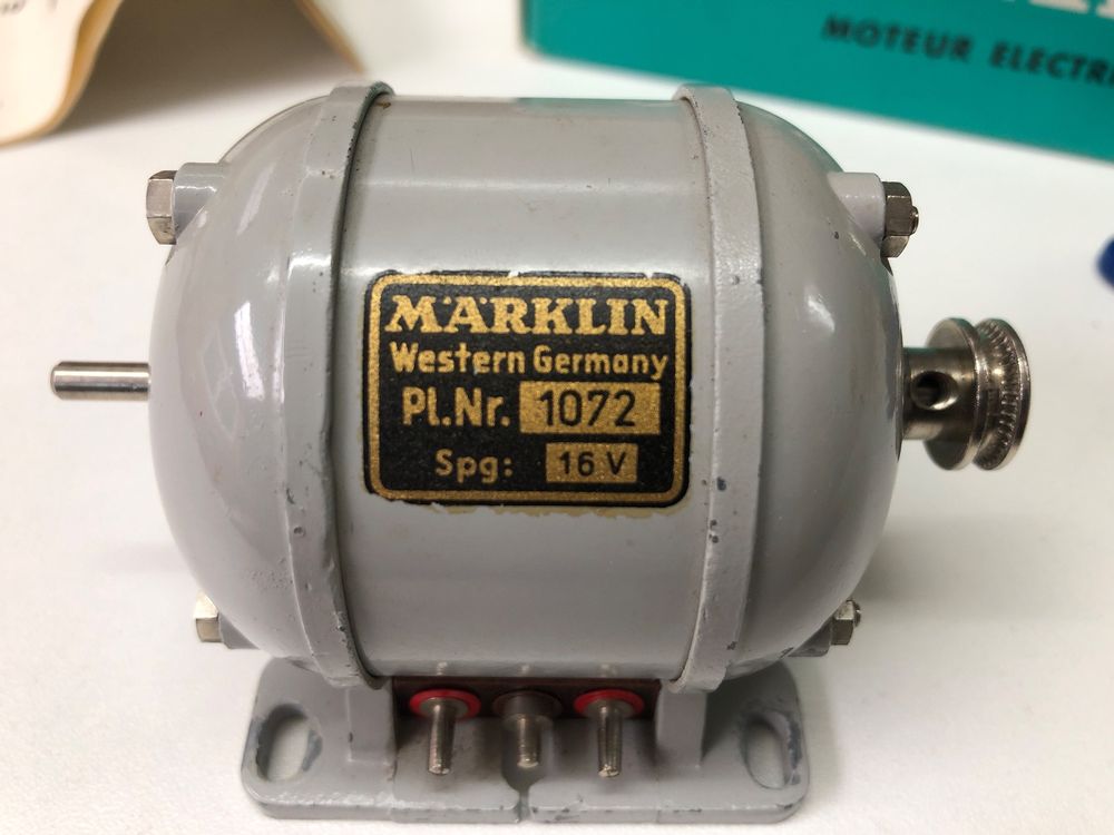 Märklin 1072 Elektromotor (Gebraucht) in Hinwil für CHF 50 – mit ...