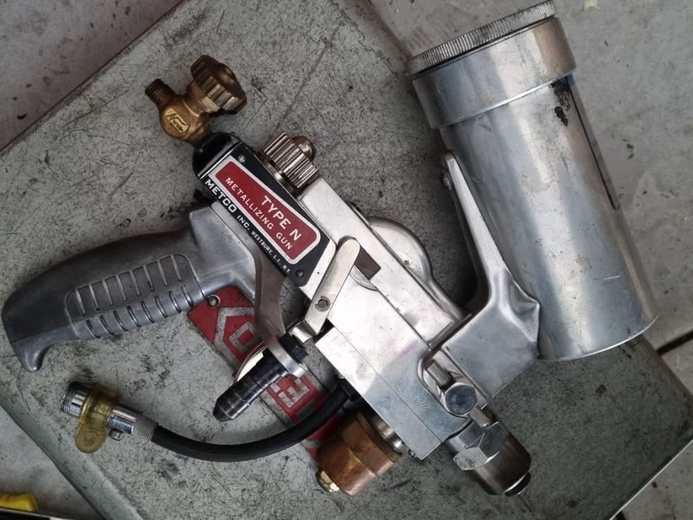 Metco Flammspritzpistole Typ N Set mit Zubehör (Gebraucht) in St ...