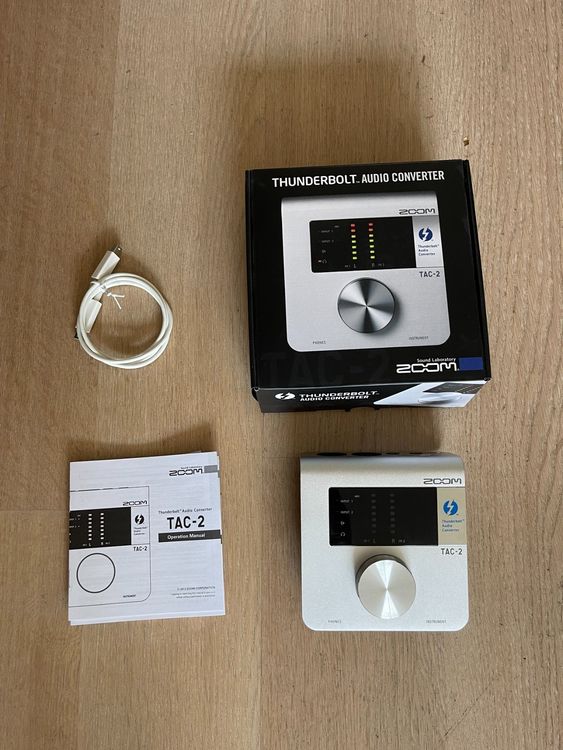 ZOOM TAC-2 Thunderbolt Audio Converter, XLR Input (Gebraucht) in Basel ...
