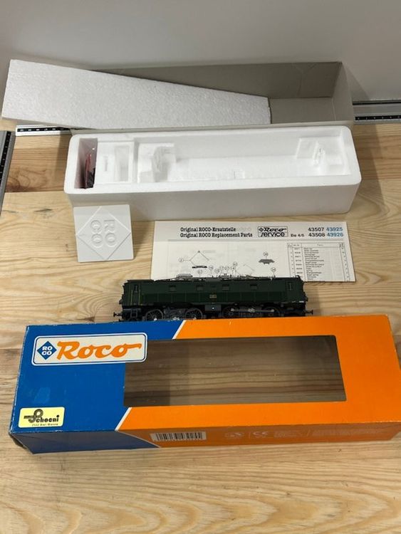 Roco 43925 E-Lok Be 4/6 SBB H0 WS Analog / OVP | Kaufen auf Ricardo