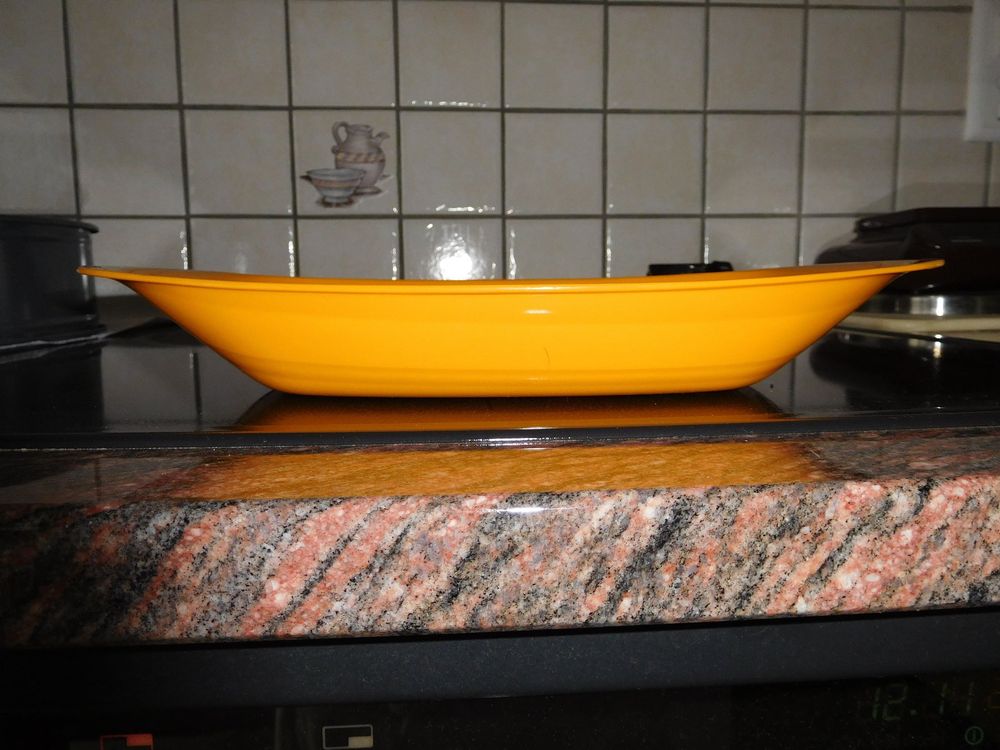 Schale / Früchteschale, Kult aus den 1970-er Jahren, orange (Gebraucht ...