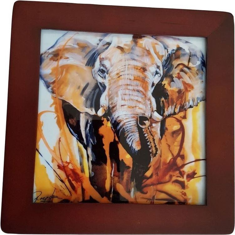 Rolf Knie Keramikplatte Elefant | Kaufen auf Ricardo