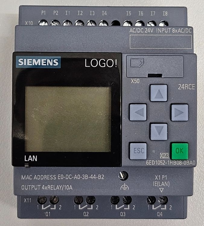 Siemens LOGO 8 24RCE (Gebraucht) in Sils im Domleschg für CHF 50 – mit Lieferung auf Ricardo kaufen