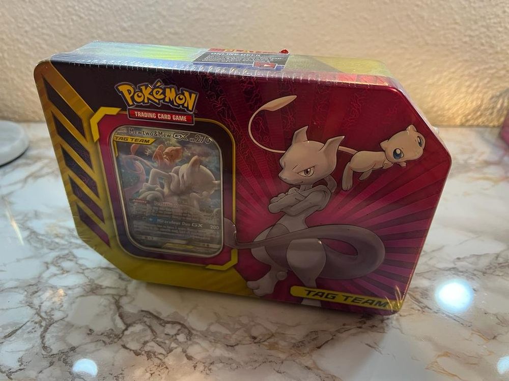 Pokemon Mewtwo & Mew GX Tin-Box (Neu und originalverpackt) in Buchs SG ...