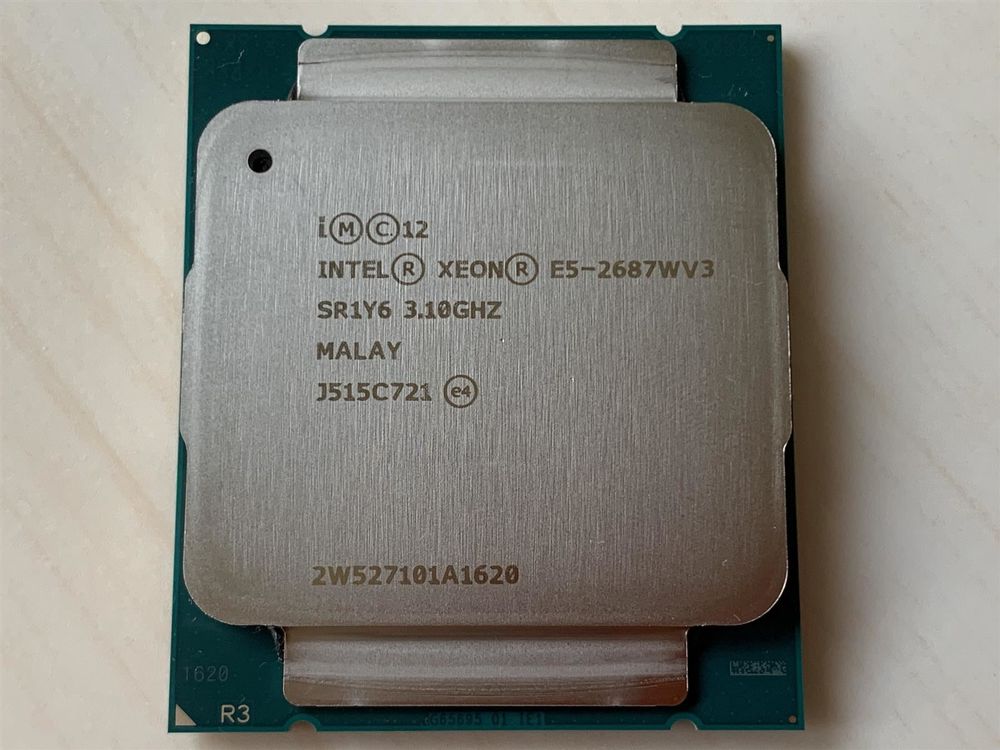 Intel Xeon E5-2687W v3 3.10 Ghz TenCore (D'occasion) à Zürich pour CHF ...