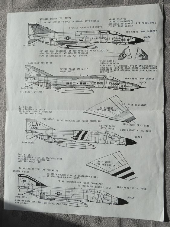 1/72 F-4C & E Phantom - 5000th Phantom built - Decals | Kaufen auf Ricardo