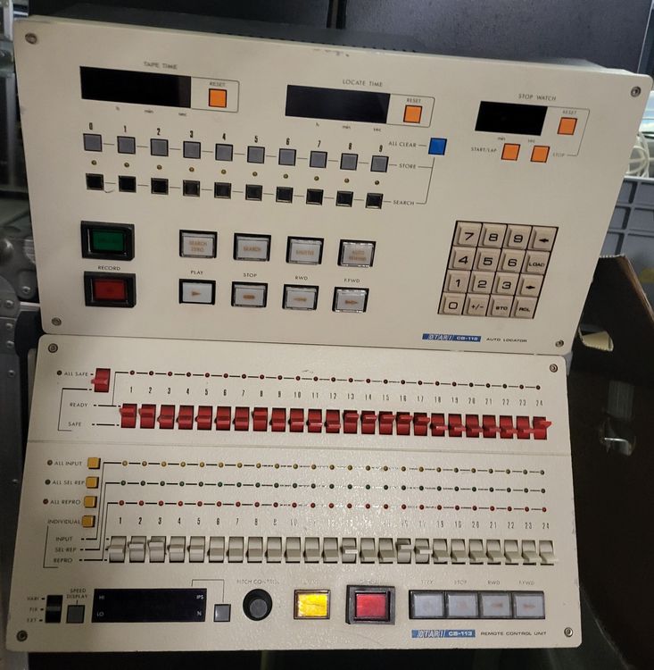 Otari Tape Machine Remote (CB-113) For MTR-90II 24 Track Tap (Gebraucht ...