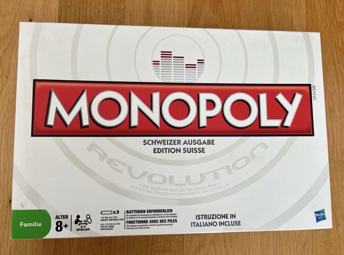 🇨🇭Monopoly Revolution - Schweizer Ausgabe / Edition Suisse (Gebraucht ...