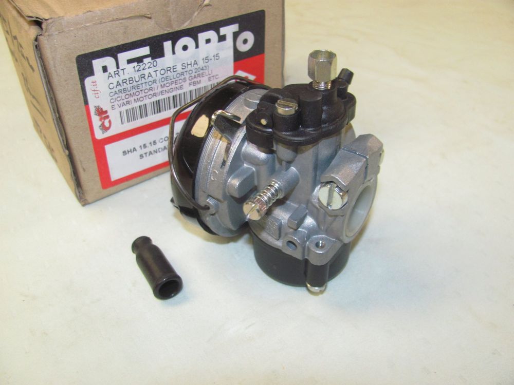 Vergaser Dellorto SHA 15/15 (Puch Maxi, Töffli div.) - NEU! (Neu und ...