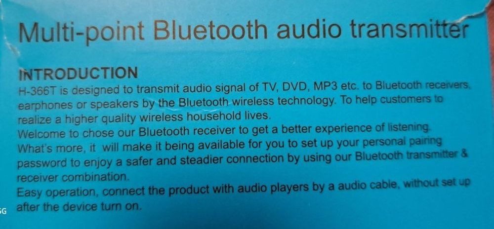 Multi-point Bluetooth audio transmitter | Kaufen auf Ricardo Multi-point Bluetooth audio transmitter | Kaufen auf Ricardo
