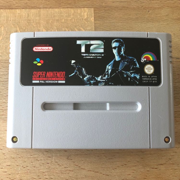 Terminator 2: Judgement Day - Super Nintendo SNES (Gebraucht) in ...