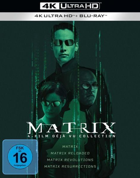 Matrix 4-Film Déjà Vu Collection - Limited Edition 4K | Kaufen auf Ricardo