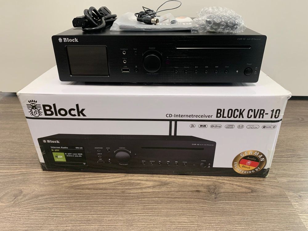 Block Audio HiFi DAB+/Internet Radio/CD-Play CVR-10/Receiver (Gebraucht) in Hergiswil für CHF ...
