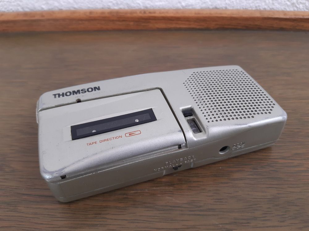 Microcassette/Dictaphone Recorder Player THOMSON | Kaufen auf Ricardo