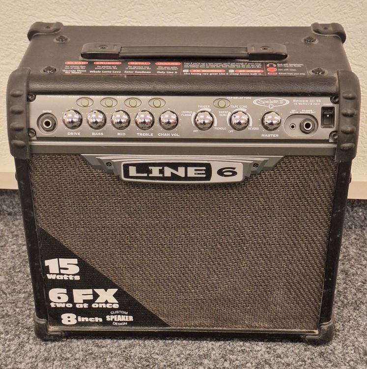 Line 6 Spider III 15 Watt Gitarrenverstärker (Gebraucht) in Grüt ...