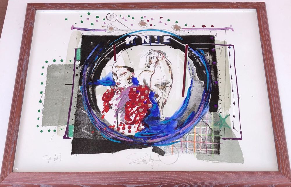 Rolf Knie Orig Lithographie Handsigniert | Kaufen auf Ricardo