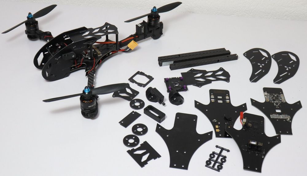 RCExplorer Mini Tricopter mit Motoren, Regler, FC und Servo | Kaufen ...