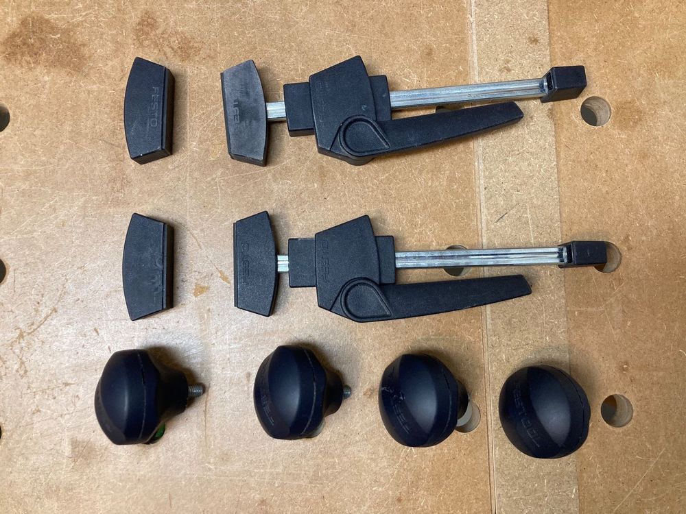 Festool Spannelemente MFT-SP incl Drehgriffe (Gebraucht) in Gipf-Oberfrick für CHF 90 – mit ...