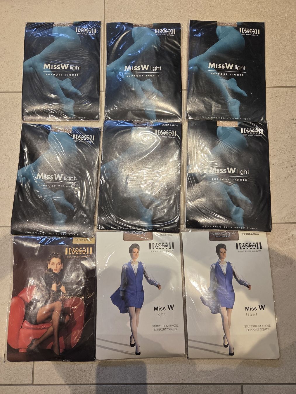 Wolford, Miss W Strumpfhose Light, Grösse Extra Large (Neuf avec ...