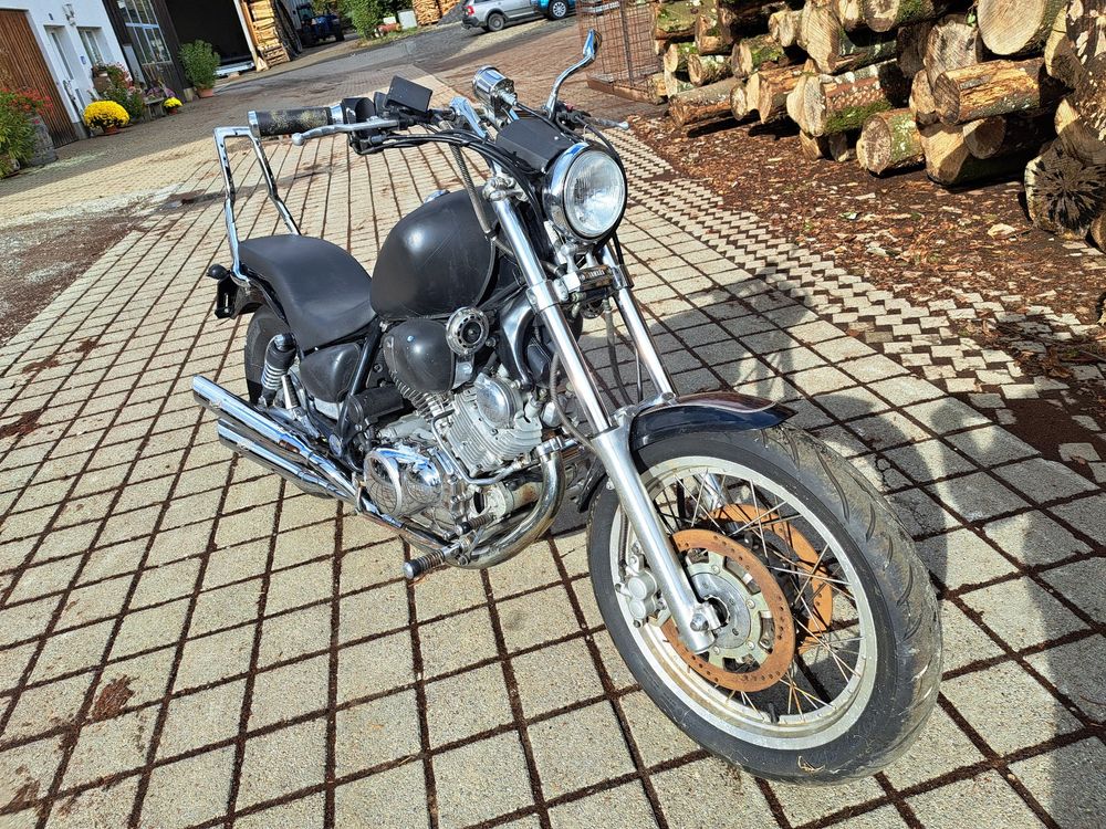 Yamaha XV Virago 1100 Chopper Custom Umbau Auspuff (Gebraucht) in für ...