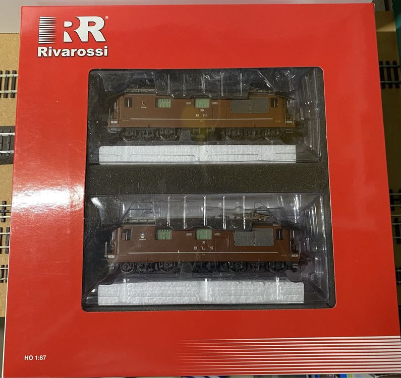Rivarossi HR2100D AC Doppelset Re4/4 179 BN + 171 BLS (Neu (gemäss Beschreibung)) in Lengnau BE ...