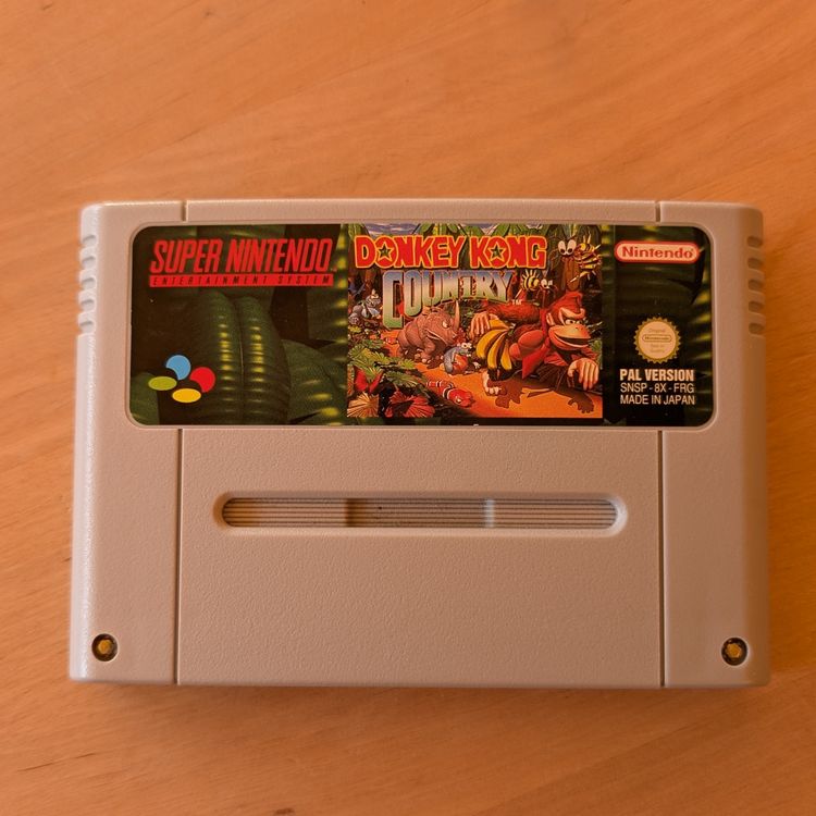 Donkey Kong Country PAL (SNSP-8X-FRG) | Kaufen auf Ricardo