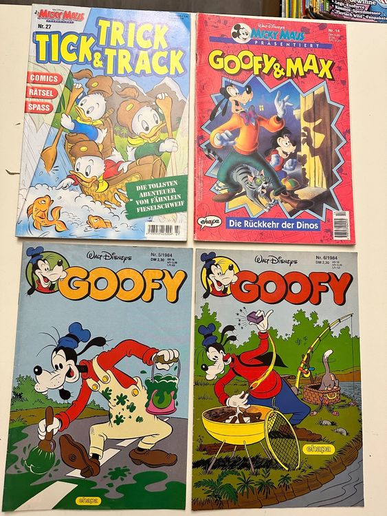4 HEFTE GOOFY, GOOFY & MAX UND TICK TRICK & TRACK | Kaufen auf Ricardo