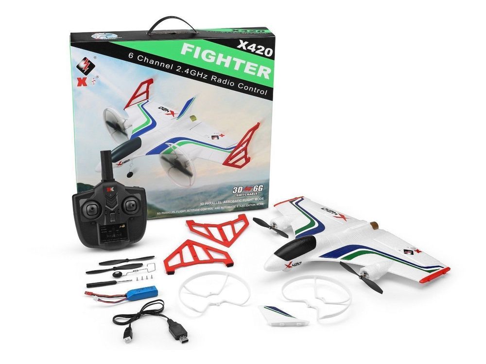 RC Multi-Copter Jet Fighter X420 6-Achs-Gyro, 420mm, ab Fr1 (Neu und ...