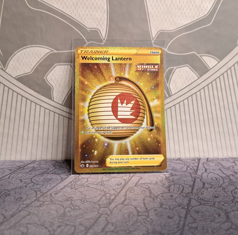 Welcoming Lantern Gold 230/198 Chilling Reign Pokemon Karte | Kaufen ... Welcoming Lantern Gold 230/198 Chilling Reign Pokemon Karte | Kaufen ...