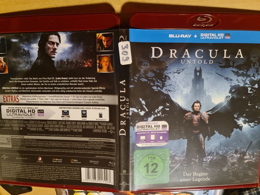 Blu-ray Dracula Untold / Action Fantasy Film / FSK 12 (Gebraucht) in ...