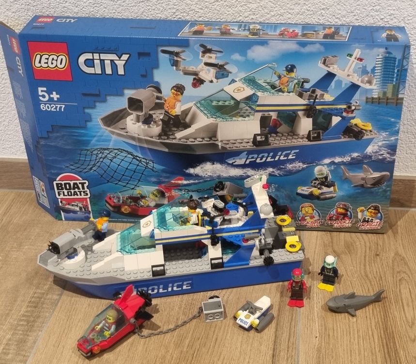 Lego City 60277 Polizei-schiff (Gebraucht) in Götighofen für CHF 20 ...