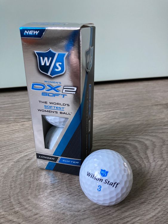 Wilson / DX2 Soft / Golfball / 3 Bälle / Neu / OVP (Neu und ...