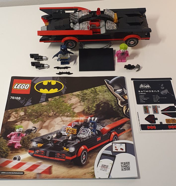 LEGO Set #76188 ,DC 1966 Batmobile, 345 Teile (Gebraucht) in Olten für ...