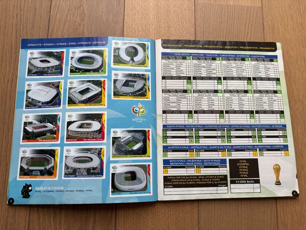 Panini Album WM 2006 KOMPLETT + Jens Lehmann - Bestellschein (Gebraucht ...