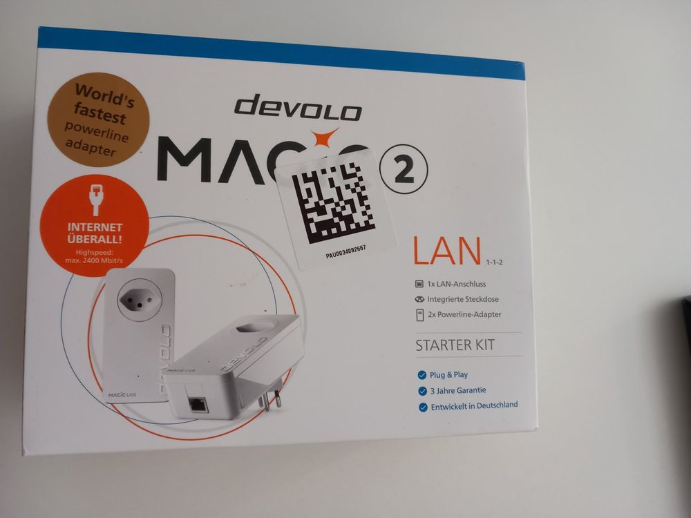 Devolo magic LAN starter kit (Ethernet) (Neu (gemäss Beschreibung)) in ...