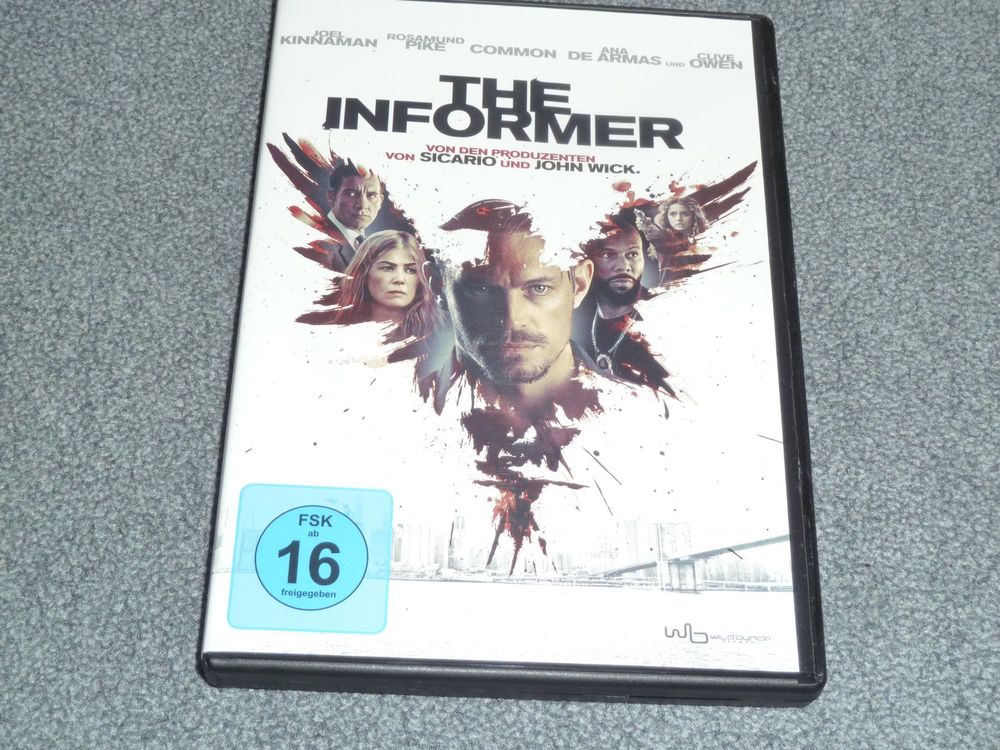 DVD "The Informer" Action/Thriller mit Joel Kinnaman (Gebraucht) in ...